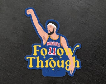 Stephen Curry Shrug Glossy Sticker 3, Water Resistant Laptop and Phone ...