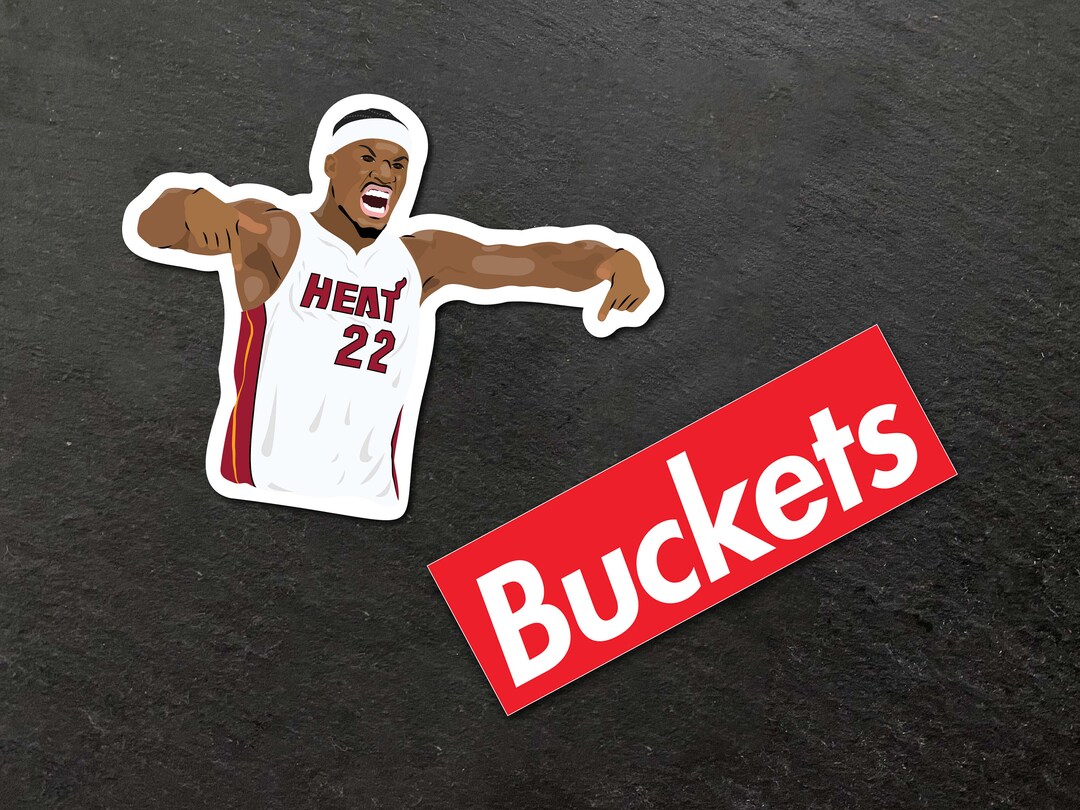 Jimmy Buckets Sticker Bundle (2 Stickers) Jimmy Butler Basketball ...