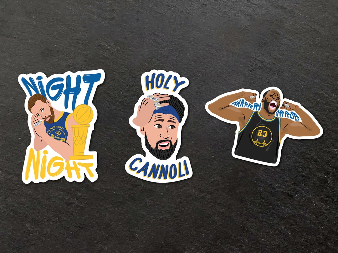 Steph Klay Dray Dynasty Sticker Bundle (3 Stickers) Stephen Curry, Klay ...