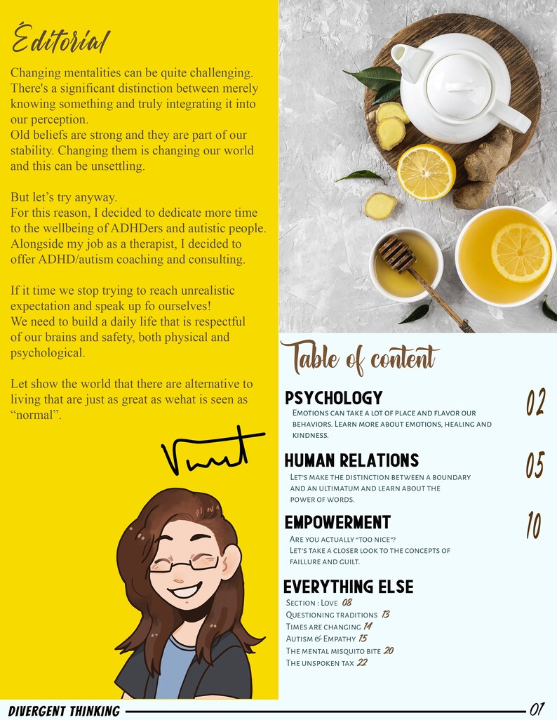 Divergent Thinking Magazine - Fall 2023 - Etsy