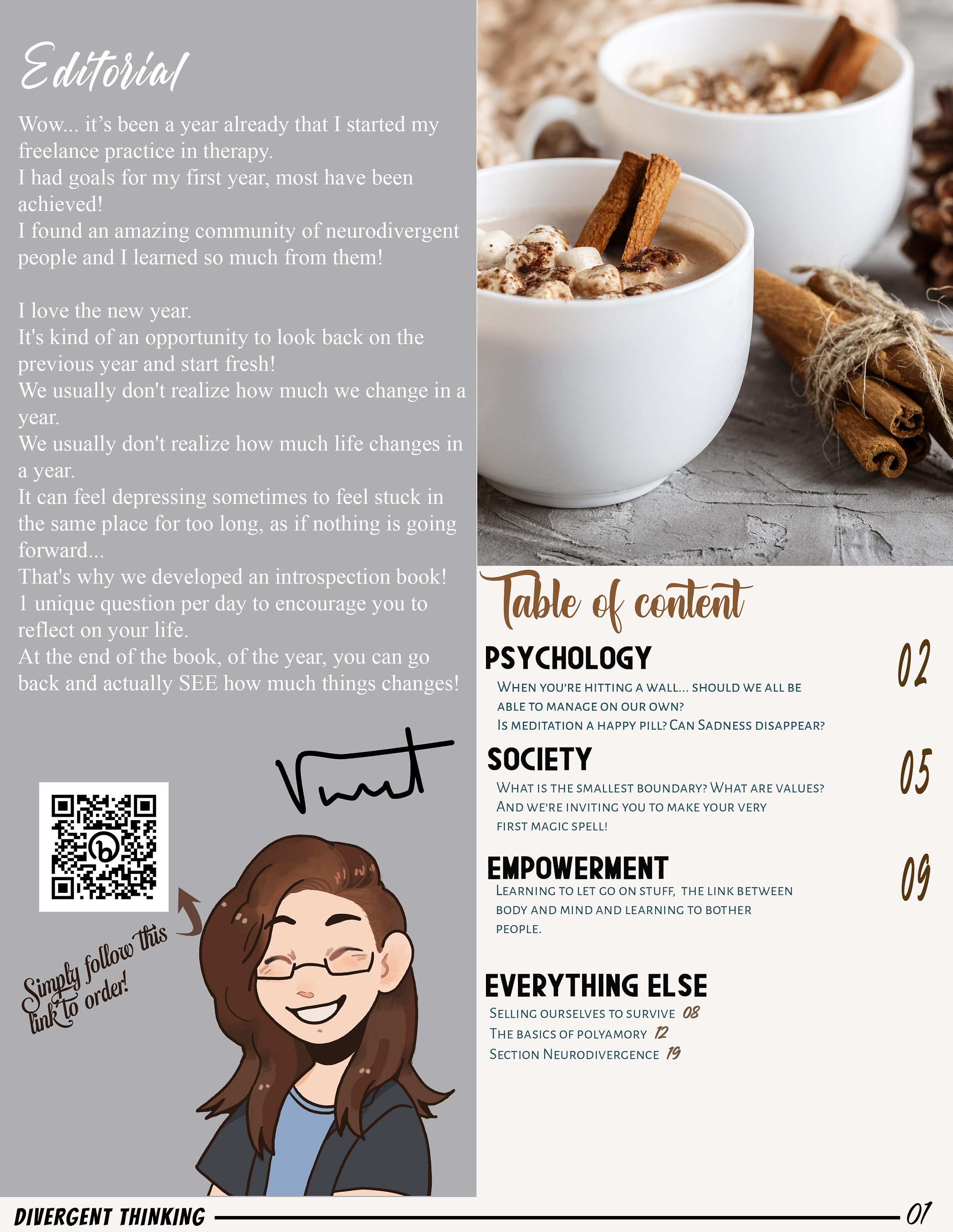 Divergent Thinking Magazine - Winter 2023 - Etsy