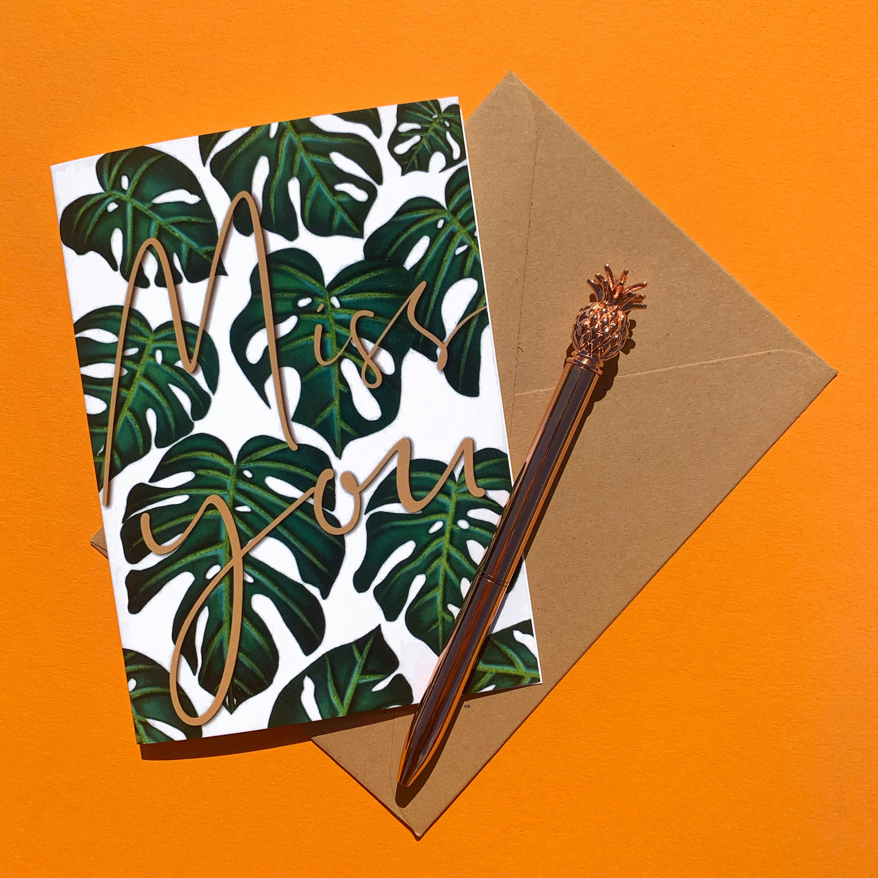 Monstera Bundle - for Monstera Lovers - Stationery - Monstera Notepad ...