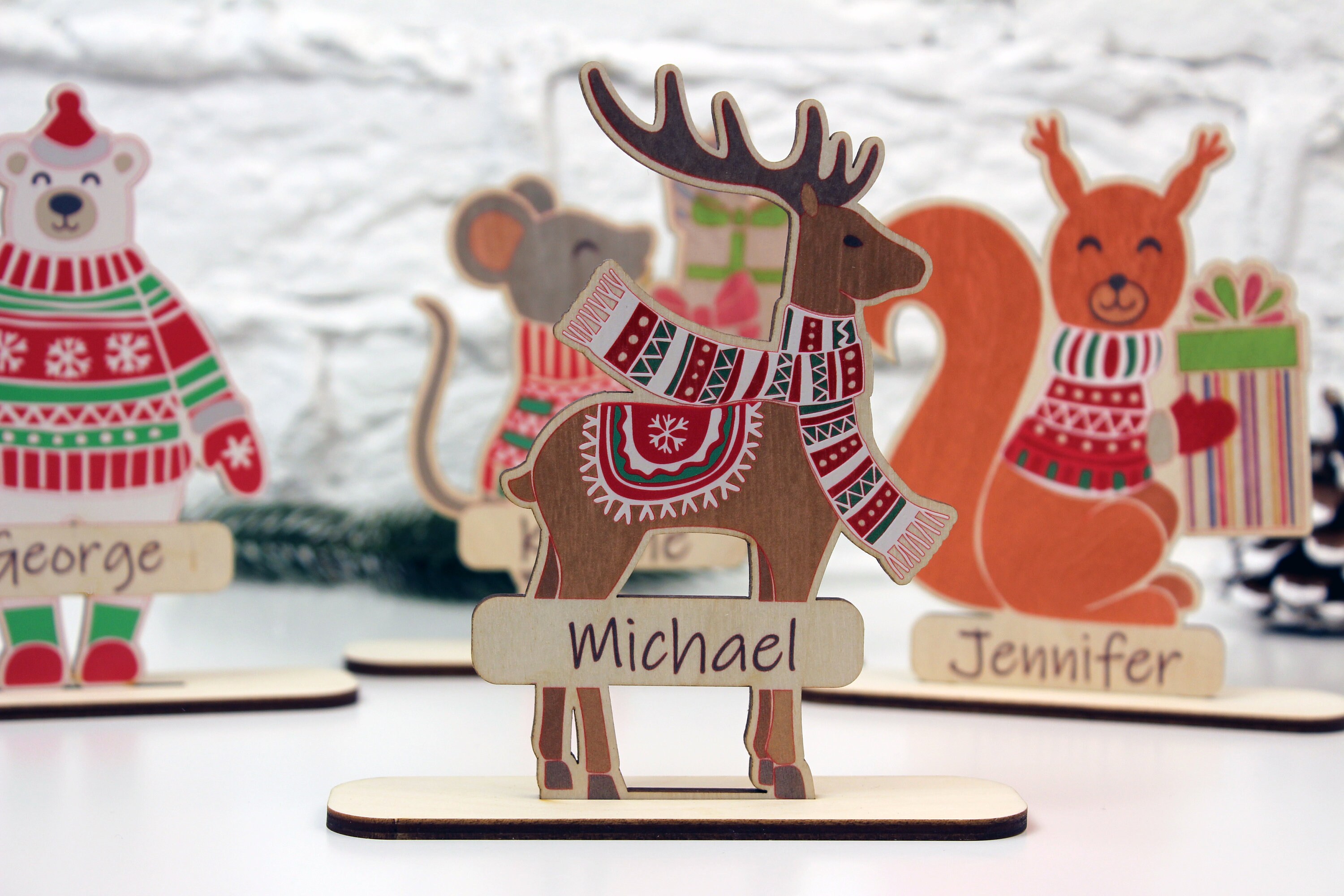 Personalized Place Names-setting Table Decorations-personalised ...