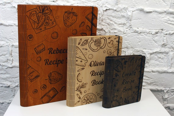 Recipe Journal-personalized Recipe Book-custom Cook - Etsy