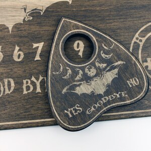 Handmade Wooden Spirit Ouija Board With Planchette-talking Board-board ...