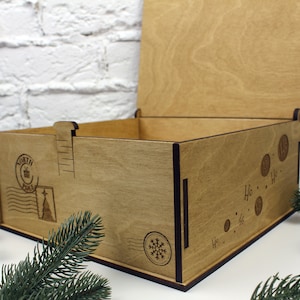 Personalized Christmas Eve Box for Kids-santa Mail-north Pole Shipping ...