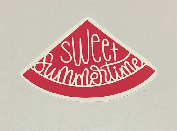 Watermelon Car Decal Bumper Stickers Sticker Permanent | Etsy