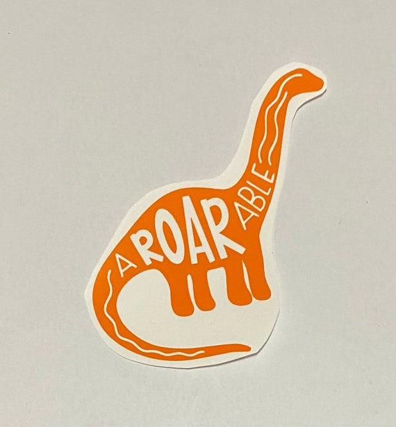 Brachiosaurus Car Decal Adorable Dino Bumper Stickers | Etsy