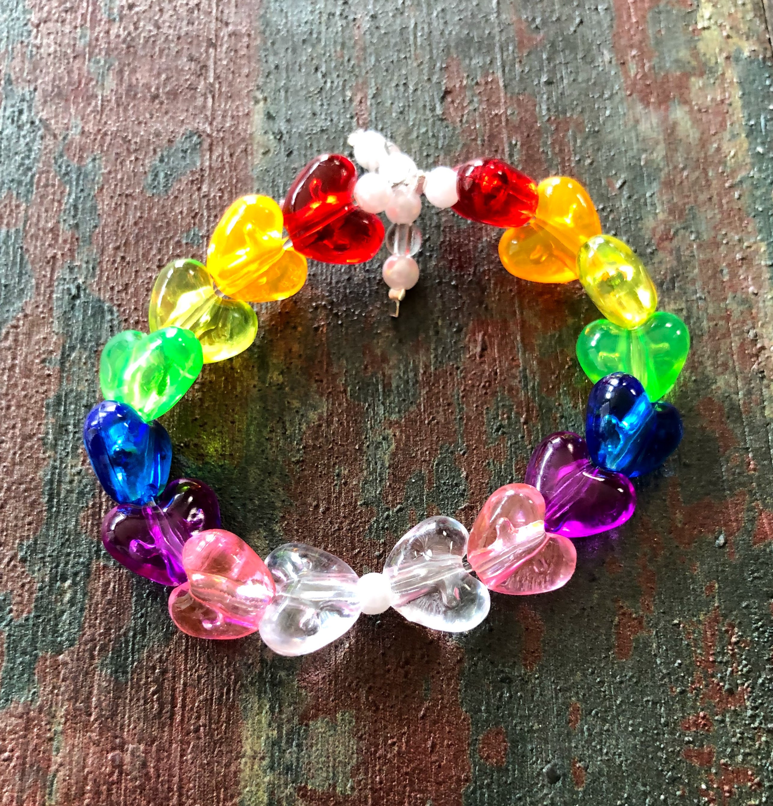 Kid s Beaded Bracelet Kids Bracelets Beaded Bracelets Heart