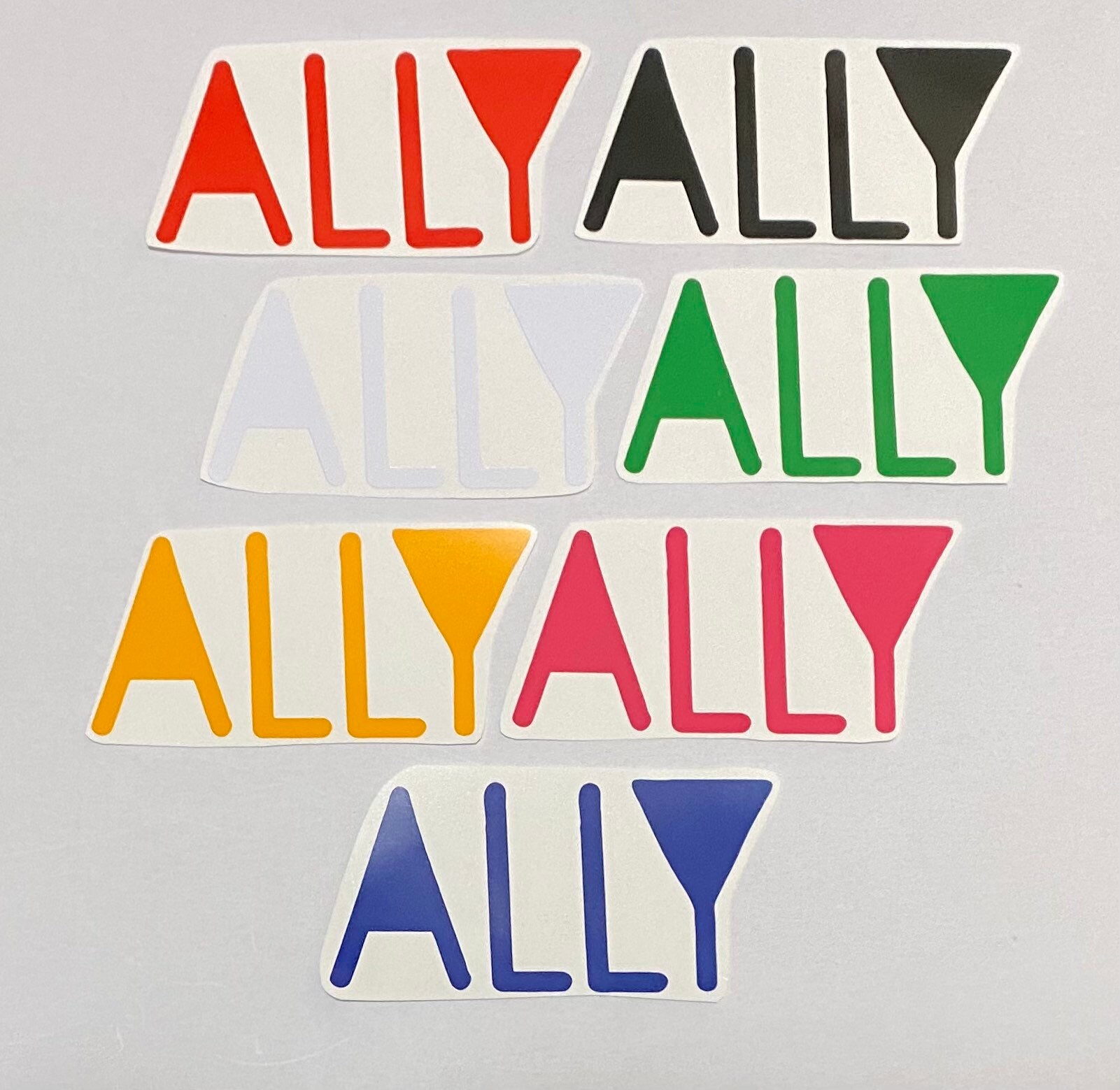 Ally Car Decal LGBTQ Bumper Stickers Sticker | Etsy