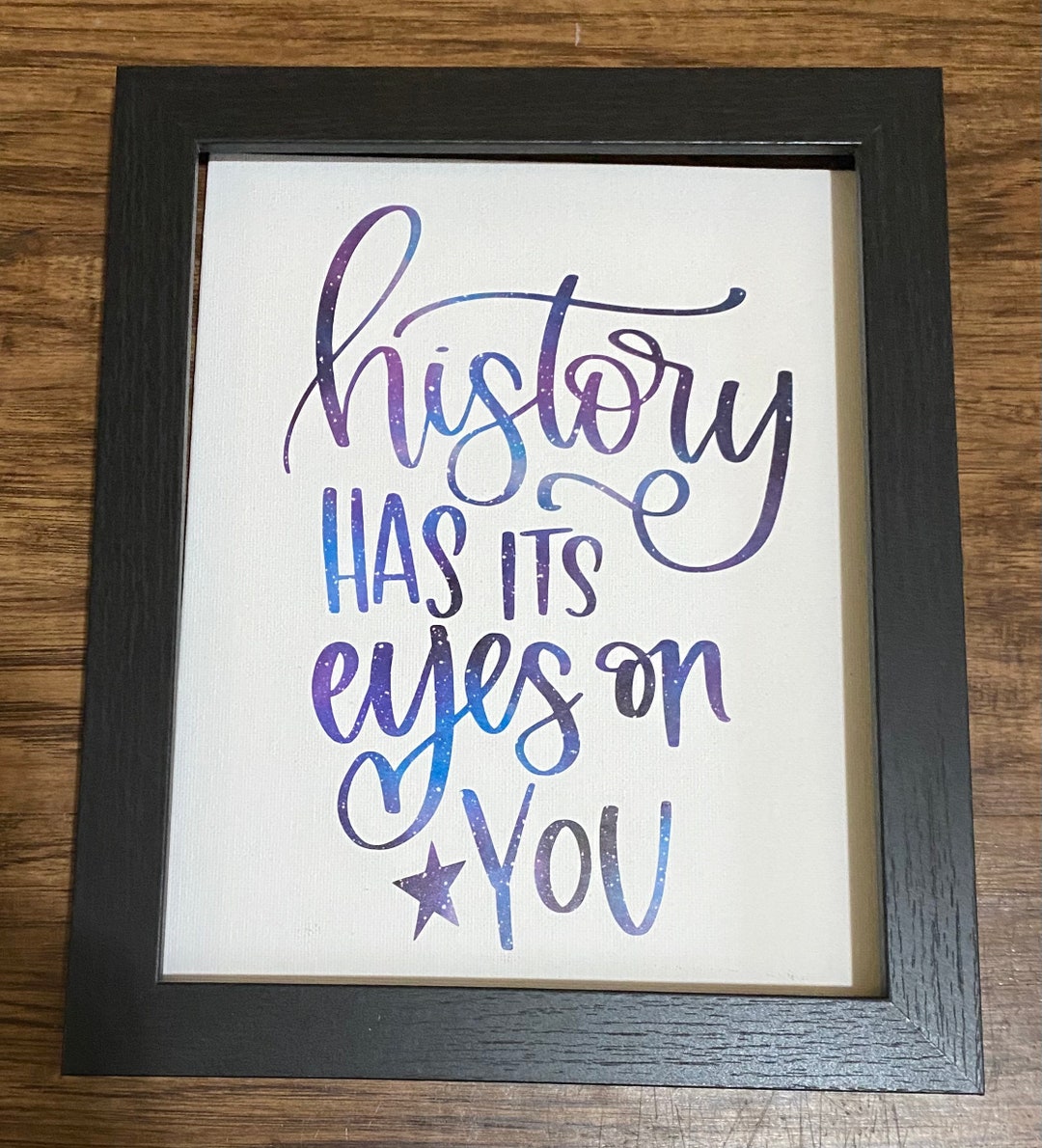 Wall Hanging Motivational Quote Quotation Saying Display Wall Art ...