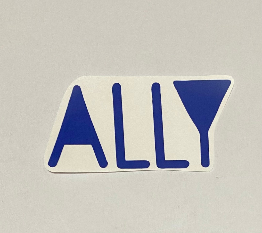 Ally Car Decal LGBTQ Bumper Stickers Sticker Permanent Vinyl Car Decal ...