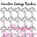 Money Savings Challenge- Savings Tracker Coloring Page Sheet Planner ...