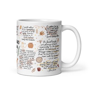 The Literary Autumn Mug | Perfect Gift for Lovers of Fall, Poetry and ...
