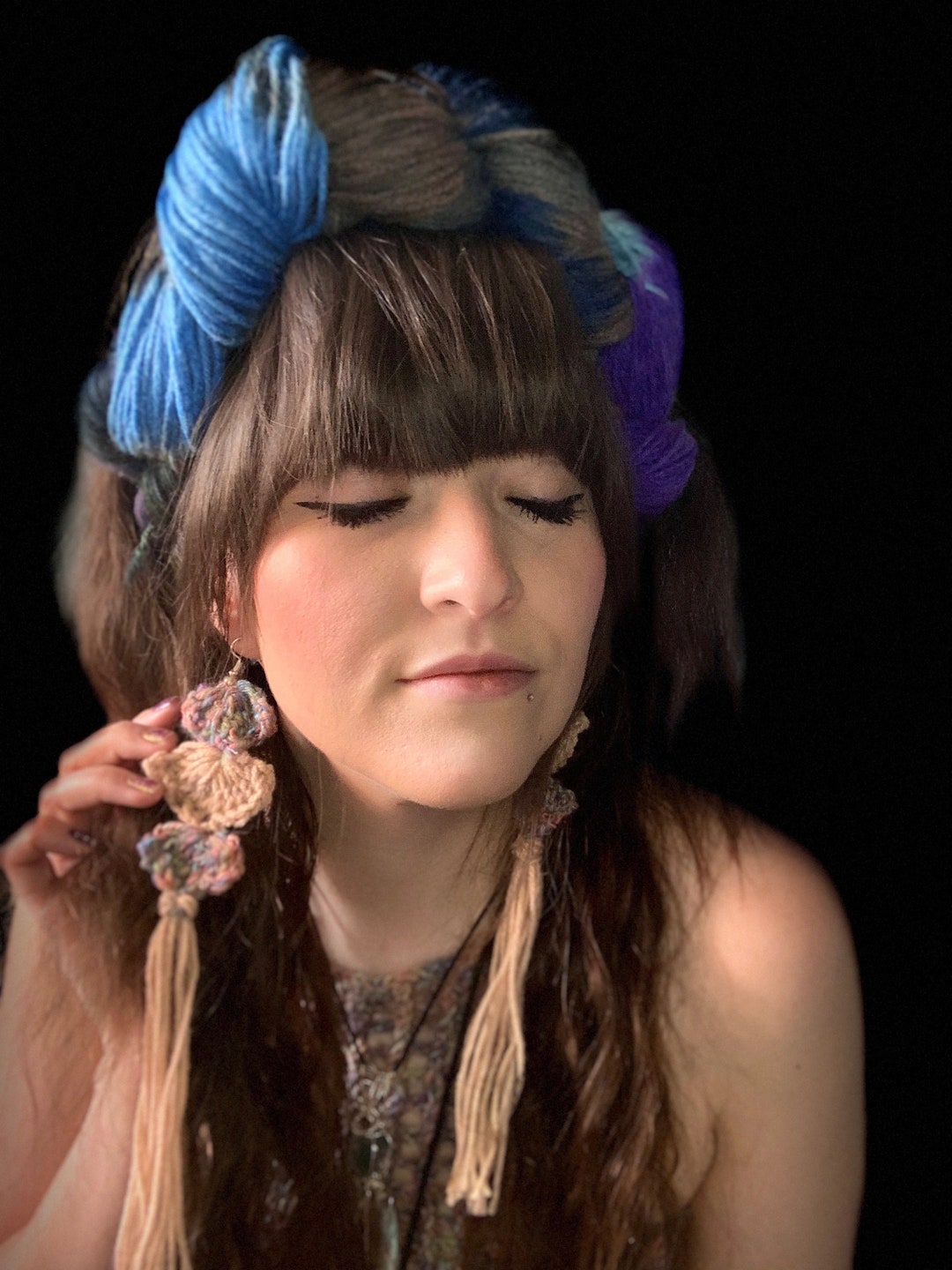 CROCHET PDF PATTERN - the Cascading Shell Earrings Crochet Pattern ...