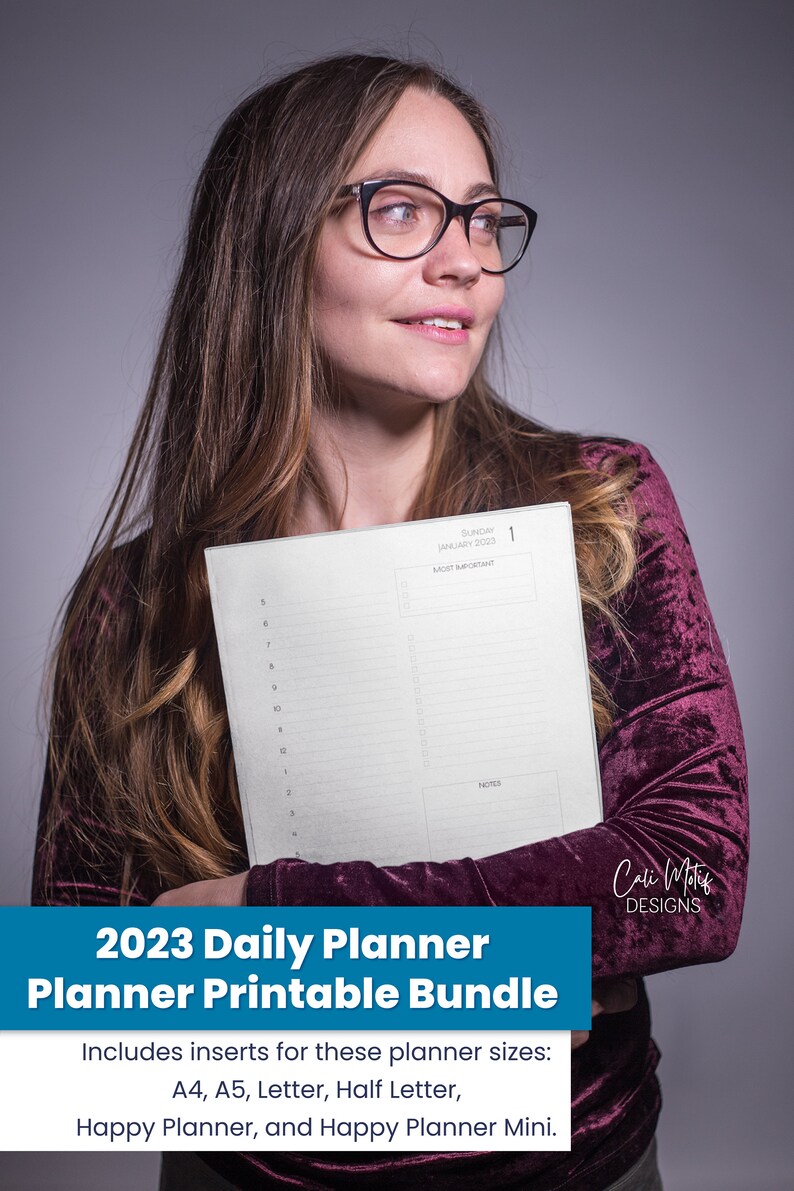 Buy Daily Planner 2023 Printable Planner Printable A5 Happy Online In buy-daily-planner-2023-printable-planner-printable-a5-happy-online-in