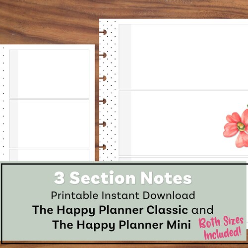 Mini Happy Planner Inserts Happy Planner Mini Printable | Etsy