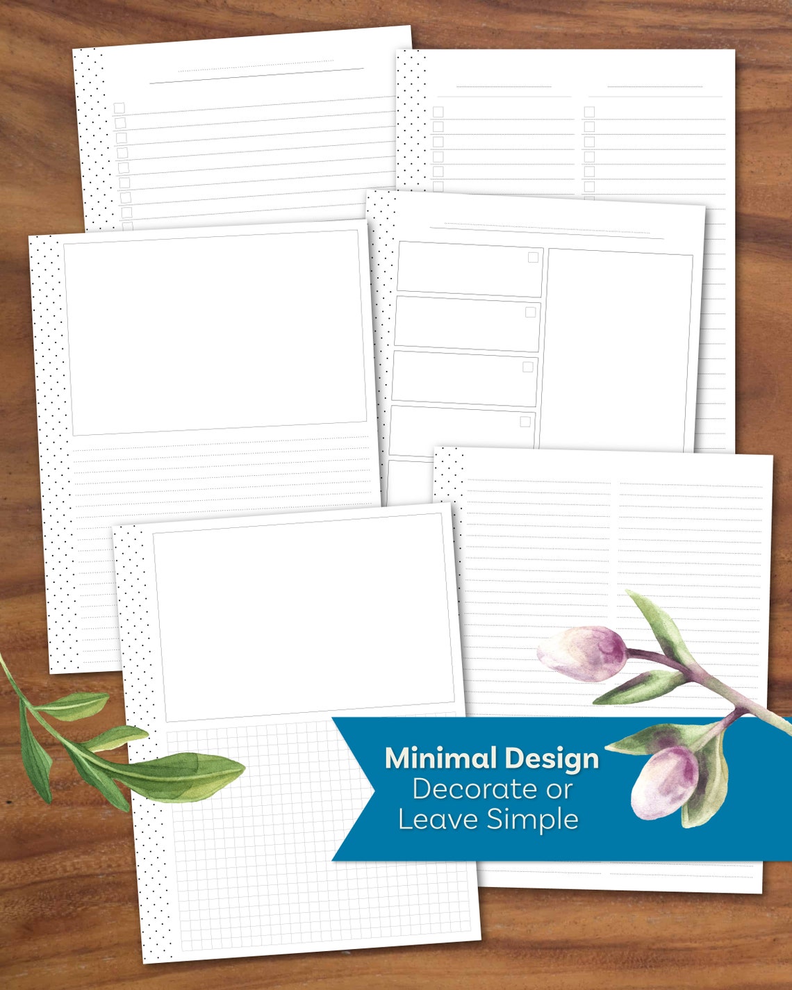 To Do List Template Graph Paper PDF Printable Lined Paper - Etsy