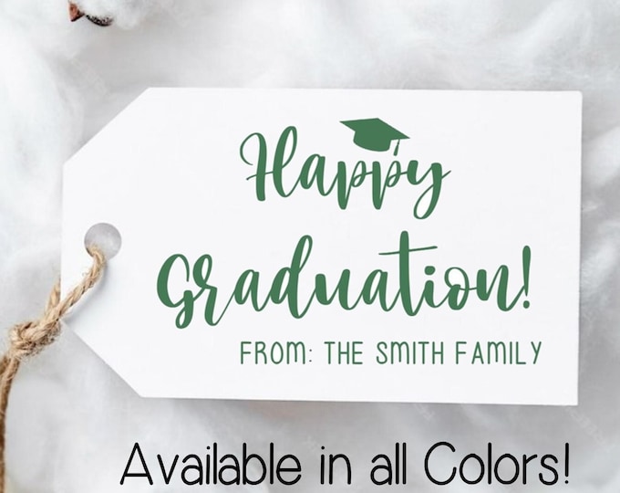 Personalized Graduation Cap Tag - Add-on/cap Only - Etsy