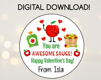 Classroom Valentine Stickers, Cereal Valentine Stickers, School ...