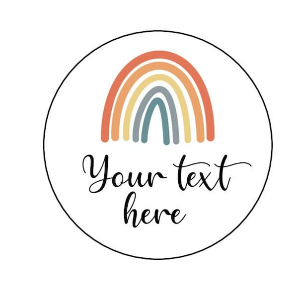 Rainbow Stickers - Etsy
