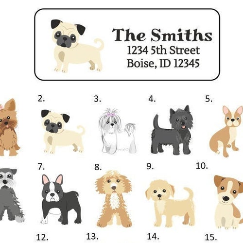 Teacher School Name Labels Stickers 30 Personalized Address - Etsy