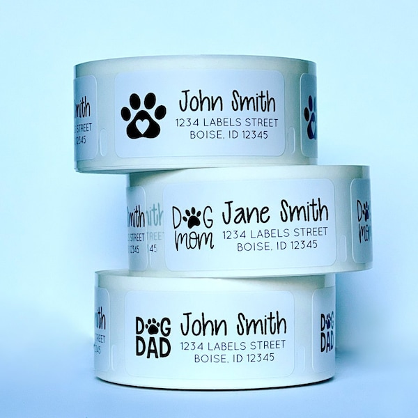 Dog Labels - Etsy