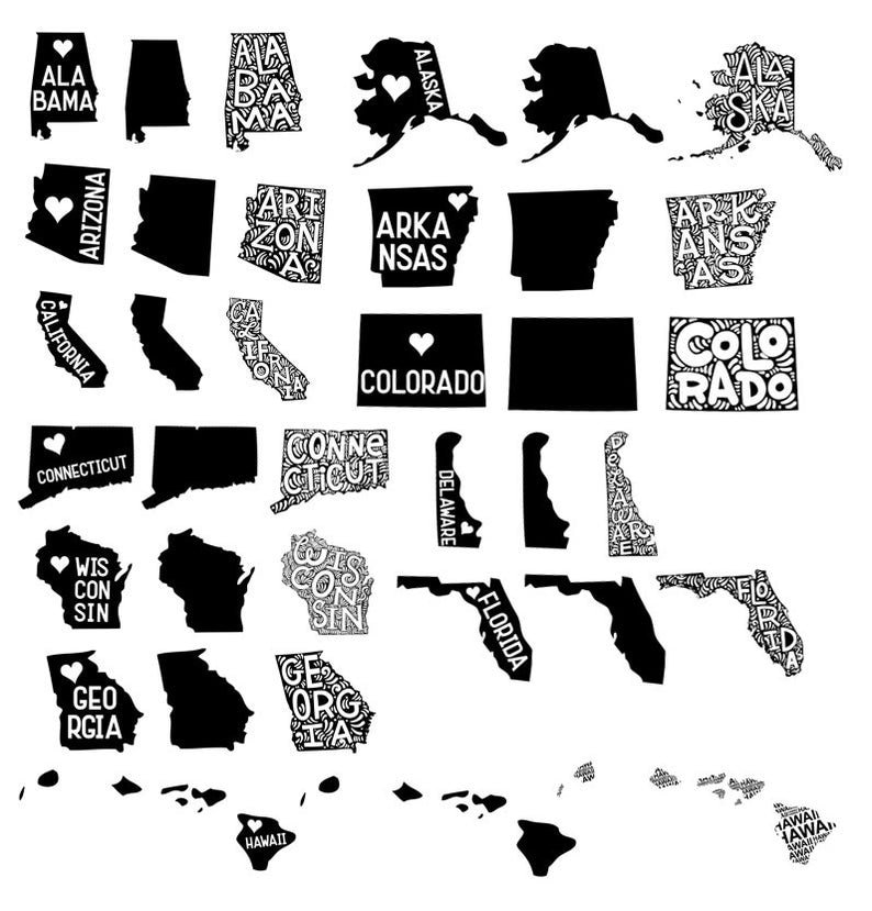 State Return Address Labels Roll Personalized Labels Roll - Etsy