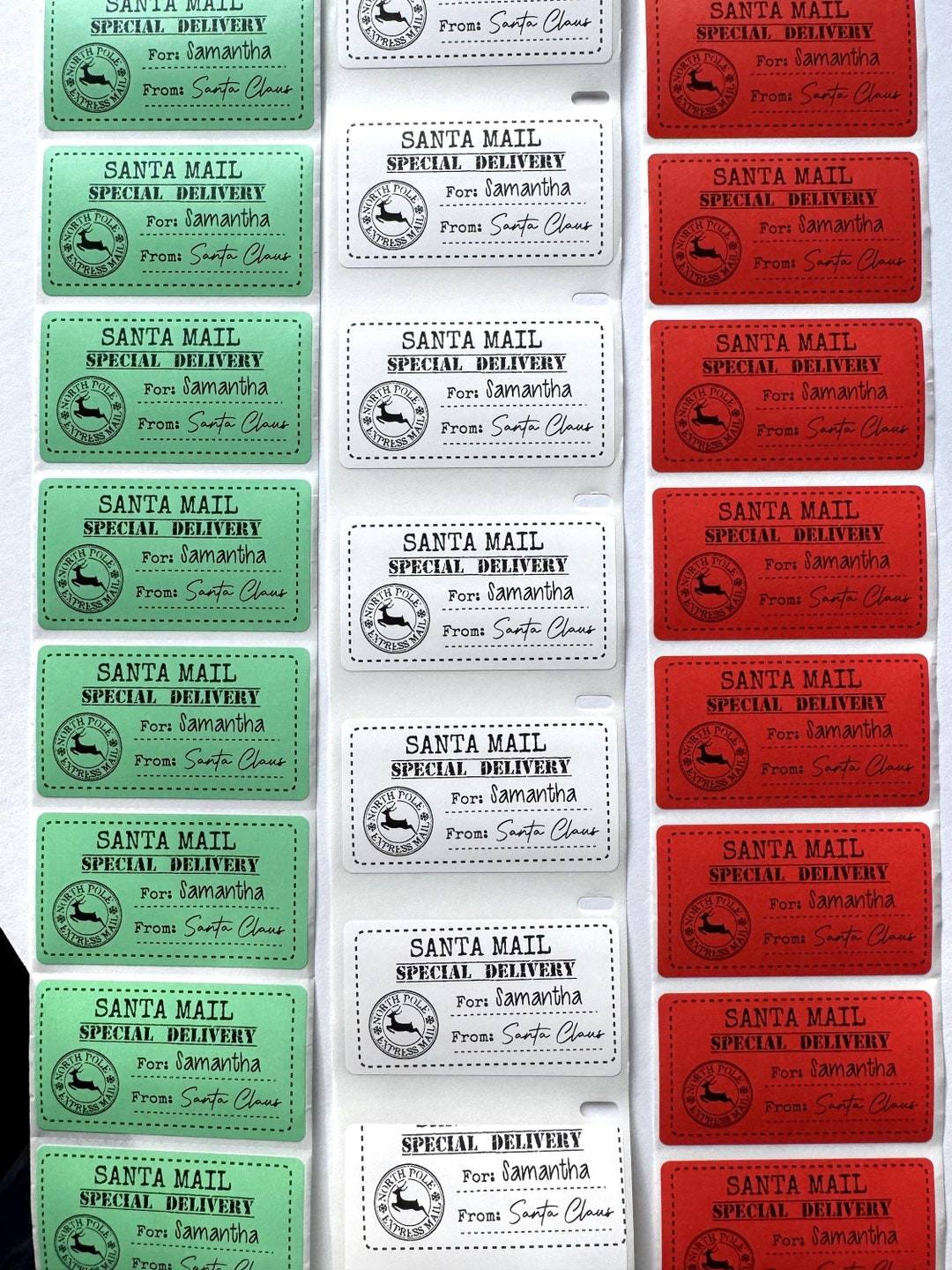 From Santa Christmas Gift Label, Christmas Gift Tags, Christmas Gift ...