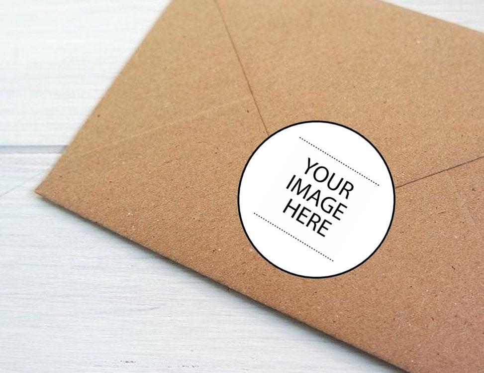 Custom Photo Personalized Envelope Seals Labels Stickers 48 - Etsy