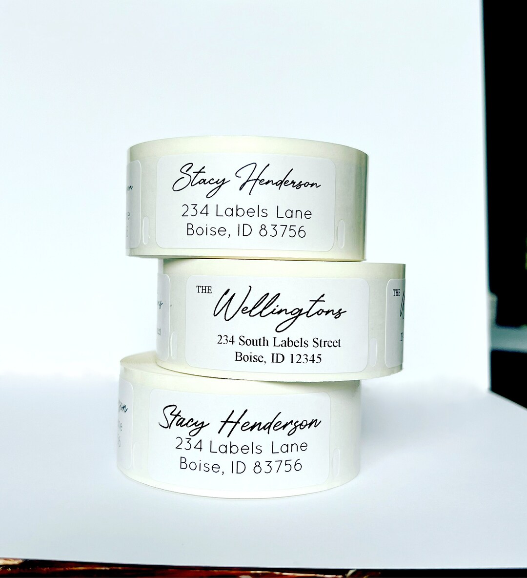 Return Address Labels Rolls, Personalized Address Labels, Wedding ...