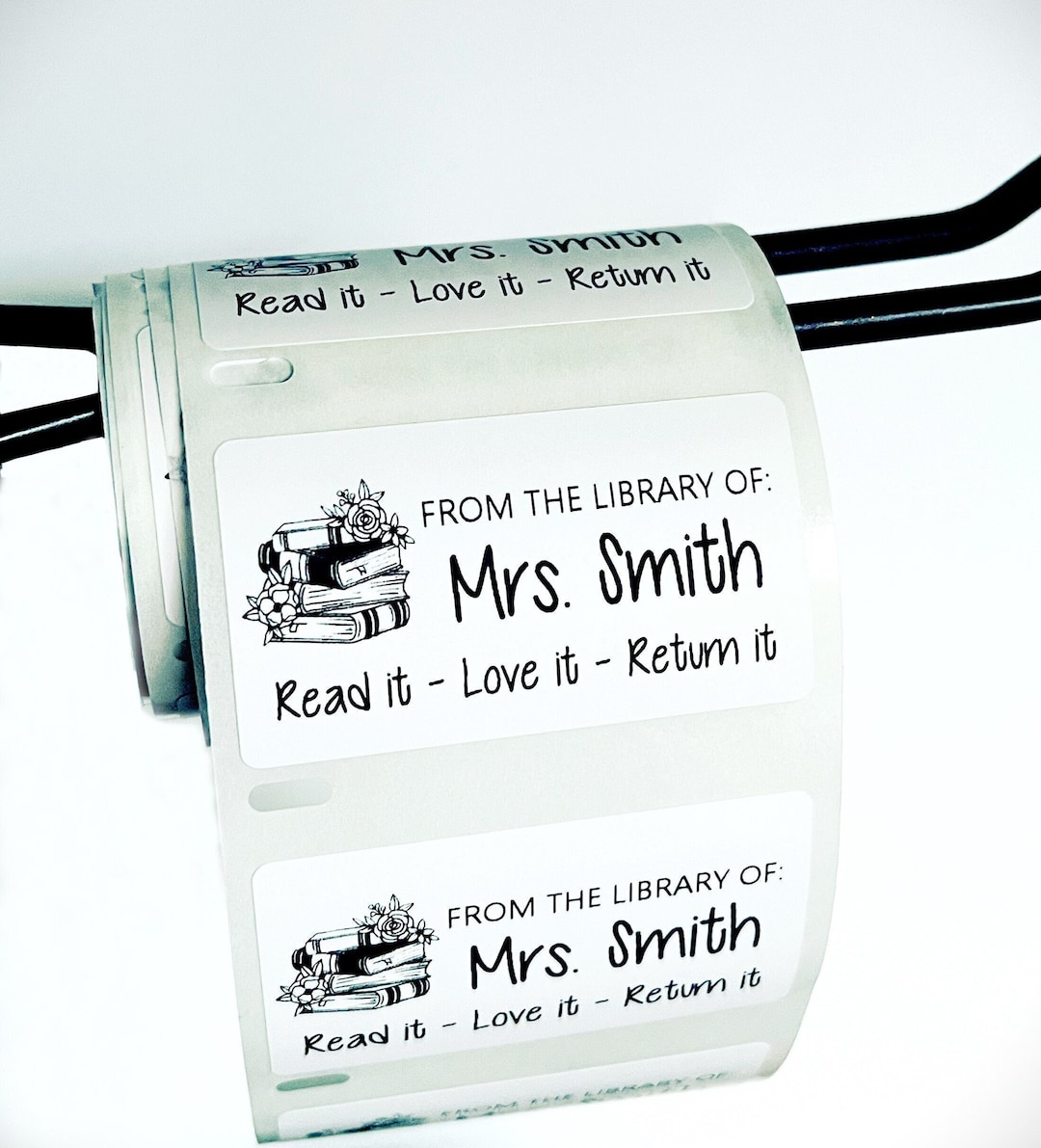 Teacher Labels, Teacher Book Labels, Teacher Name Labels, Personalized ...
