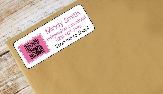 Pink Zebra Labels Pink Zebra Business Labels Pink Zebra - Etsy