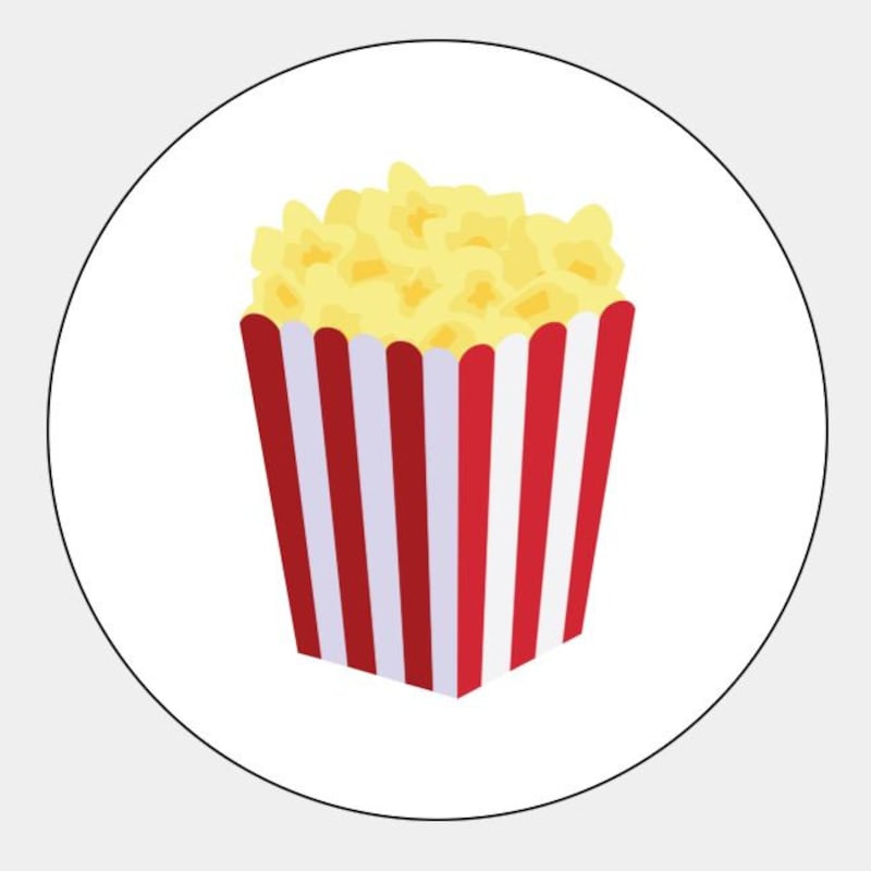 Popcorn Labels - Etsy
