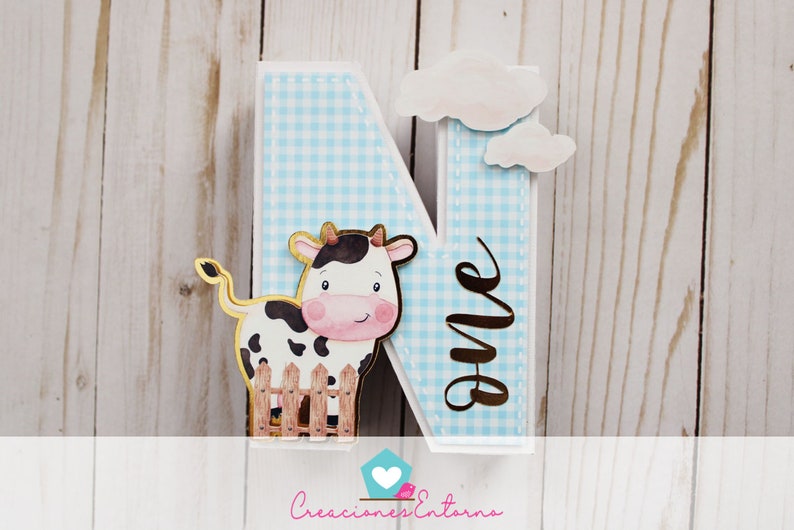 Farm 3D Letters Farm Theme Farm Decoration Farm Birthday | Etsy