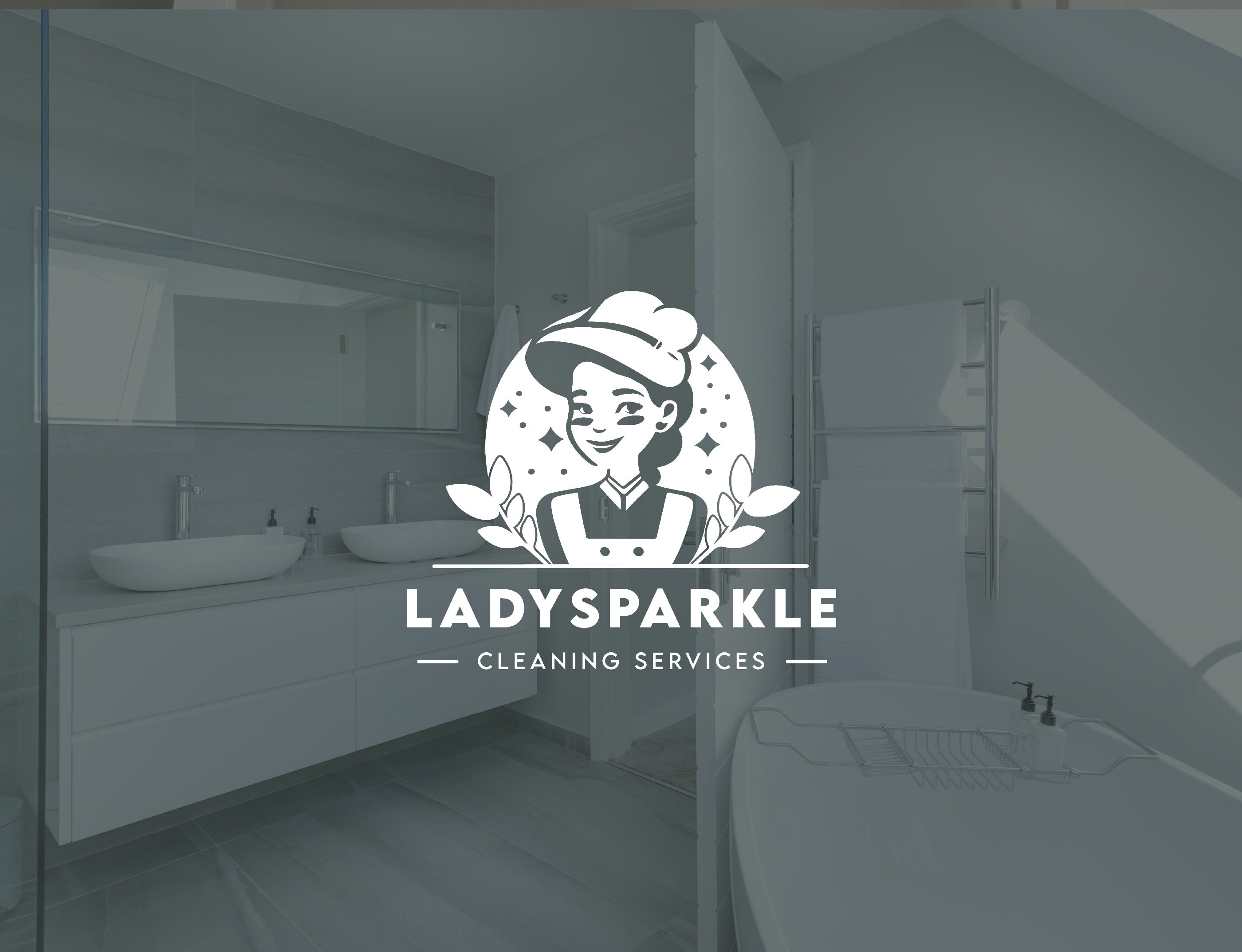 Editable Logo Design - Cleaning Company Logo Template - Professional ...