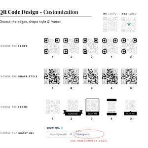 Editable QR Code - Changeable Qr Code Link - Social Media Qr Code - Custom Qr Code - Qr Code for ...
