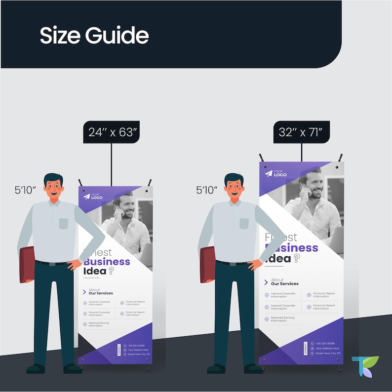 Custom Banner Stand - Banner Display for Events - Trade Show Banner ...