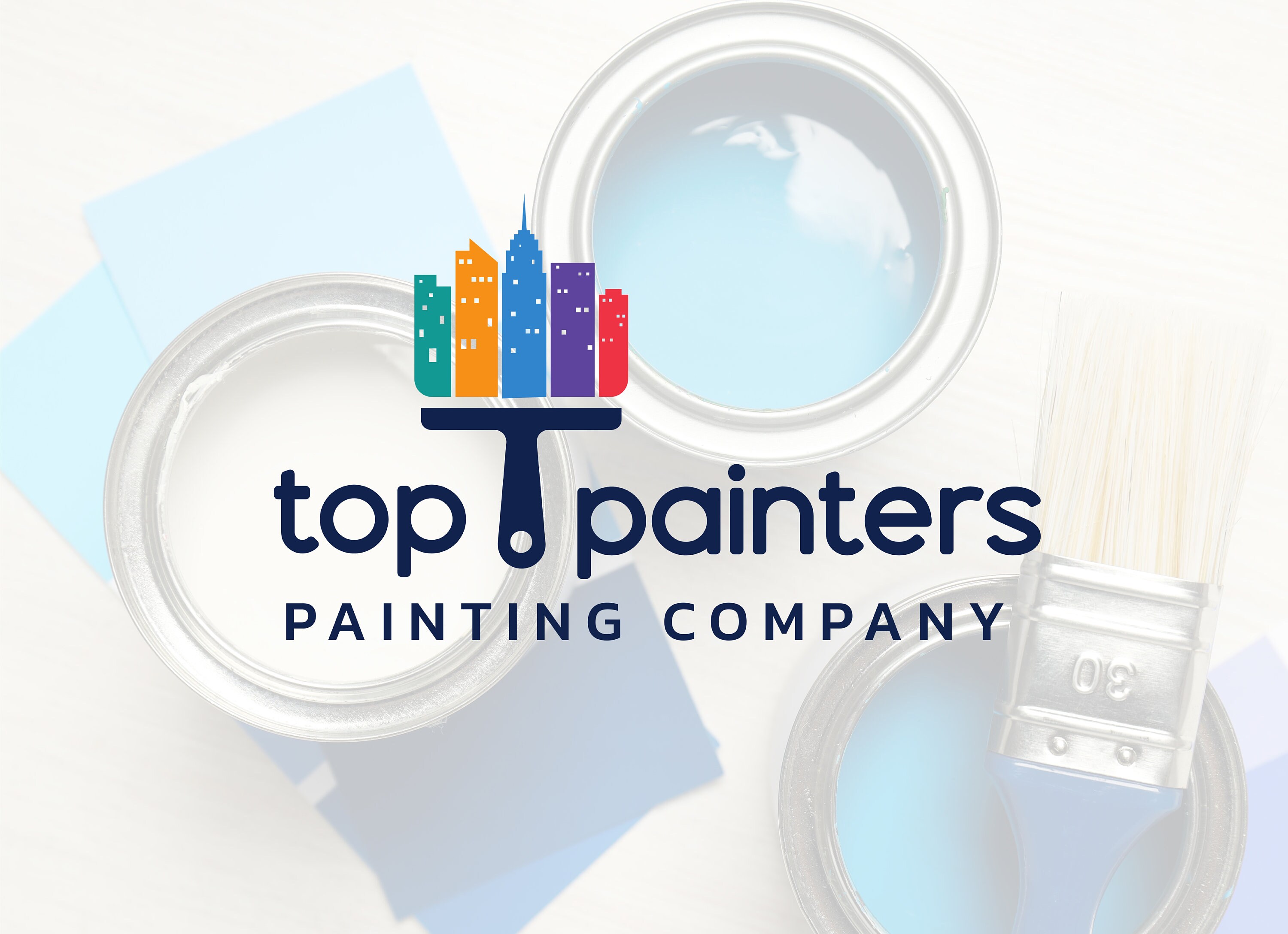 Editable Logo Design - Painting Logo - House Painting Logo Design ...