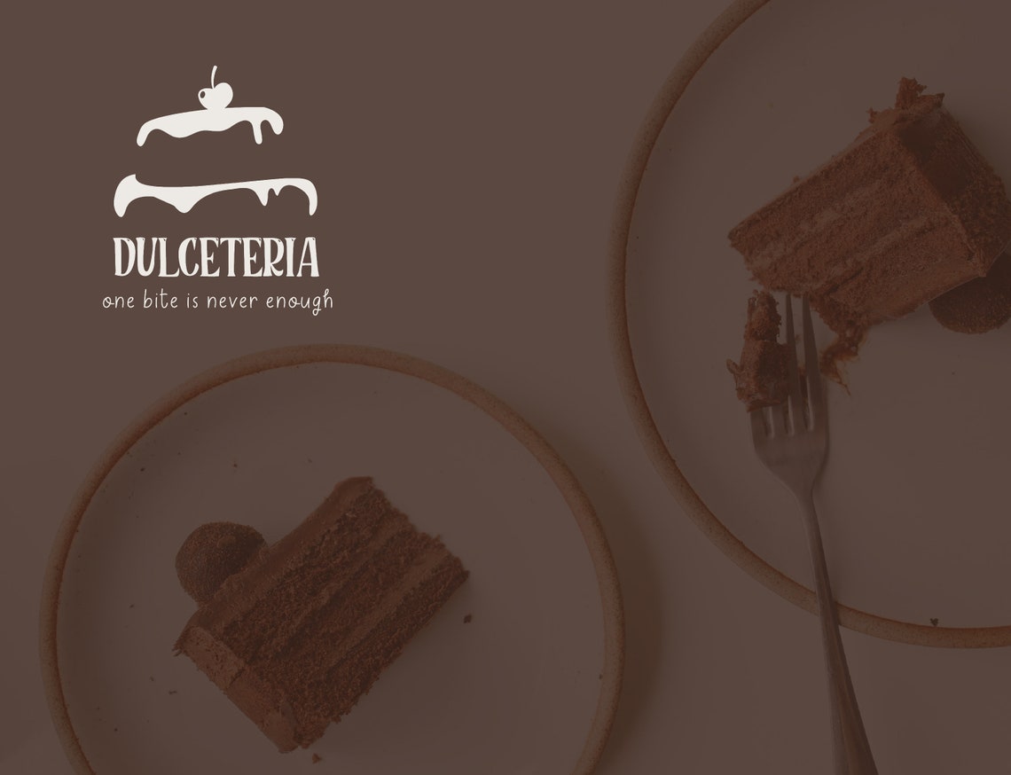 Editable Logo Design - Cake Business Logo - Cake Logo Design - Cakery ...