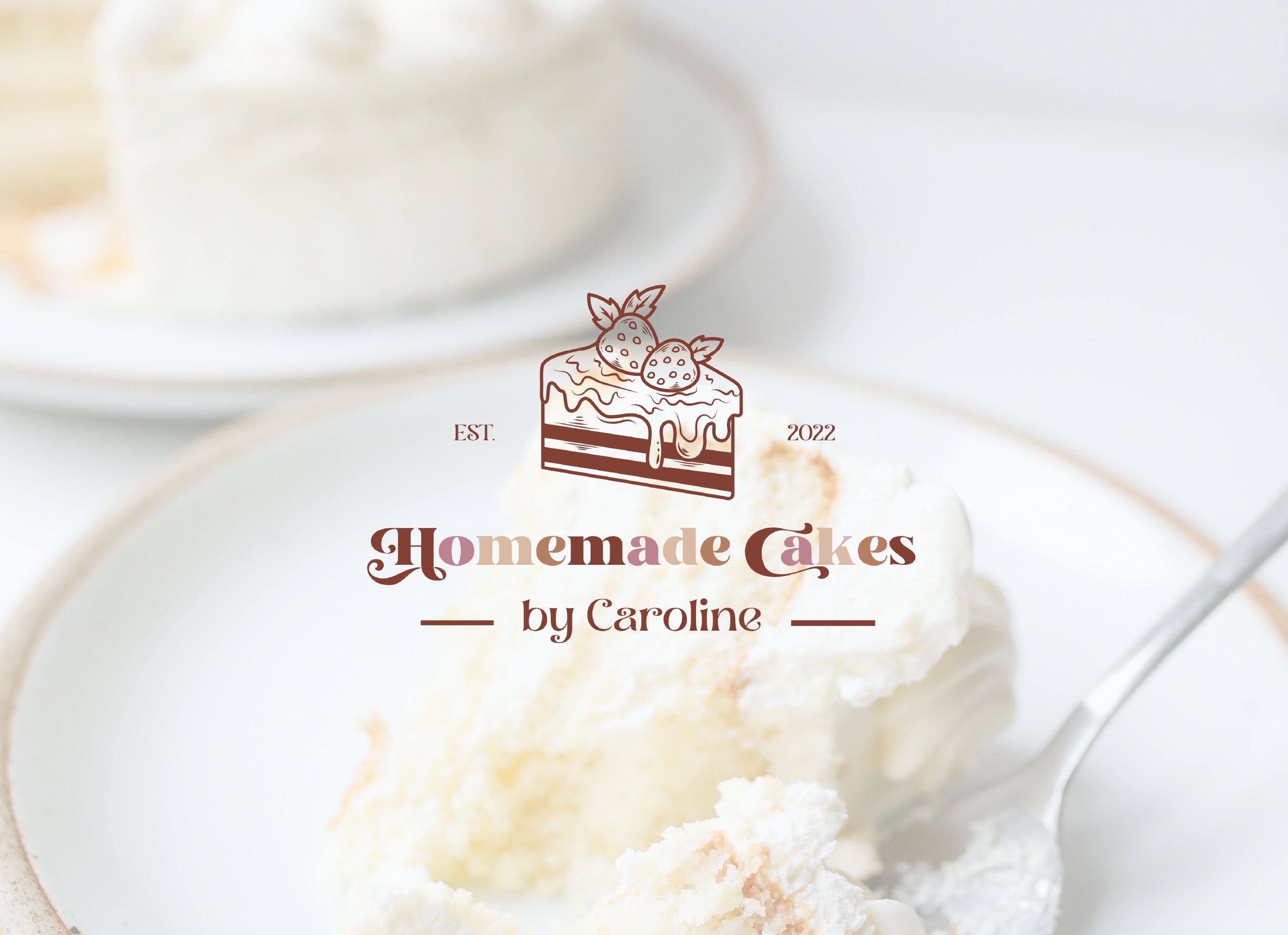 Editable Logo Design - Cake Store Logo - Cake Logo - Logo for Cake ...