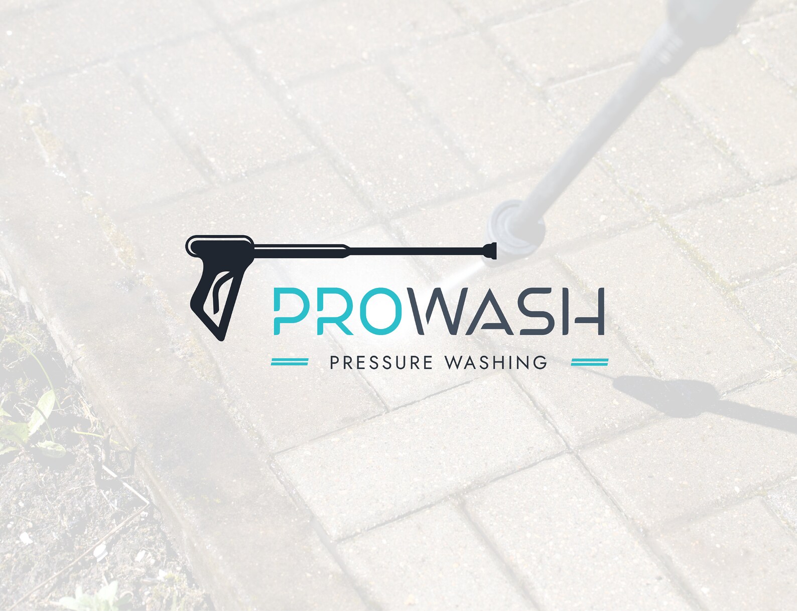 Editable Pressure Washing Logo Design - Pressure Cleaning Logo Template ...