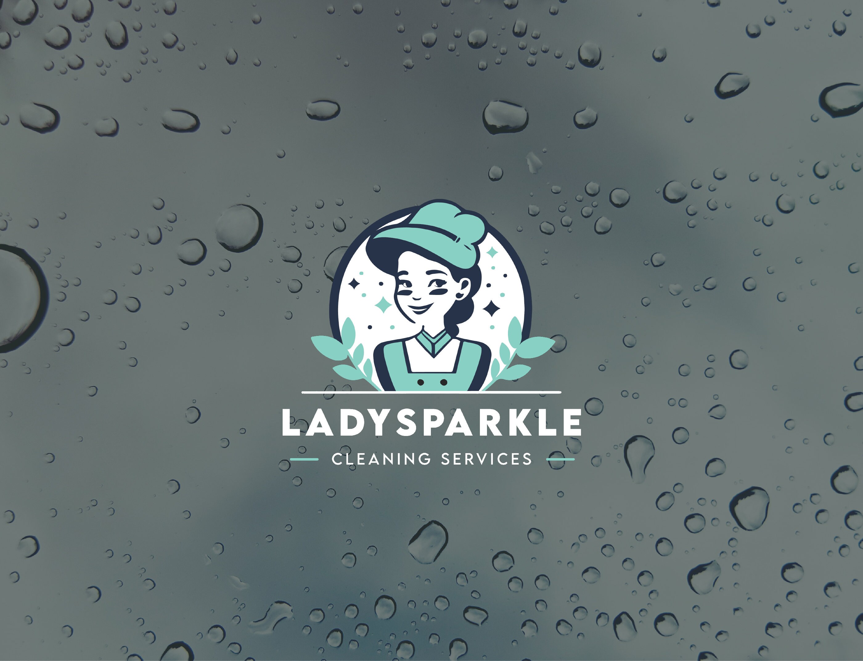 Editable Logo Design - Cleaning Company Logo Template - Professional ...