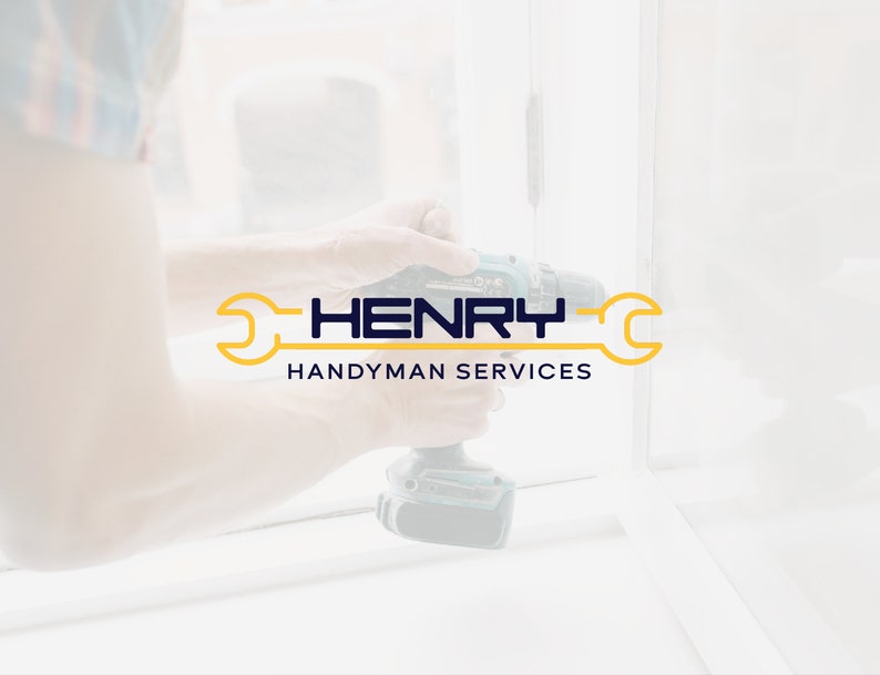 Editable Logo Design - Handyman Logo Design - Handyman Services Logo ...