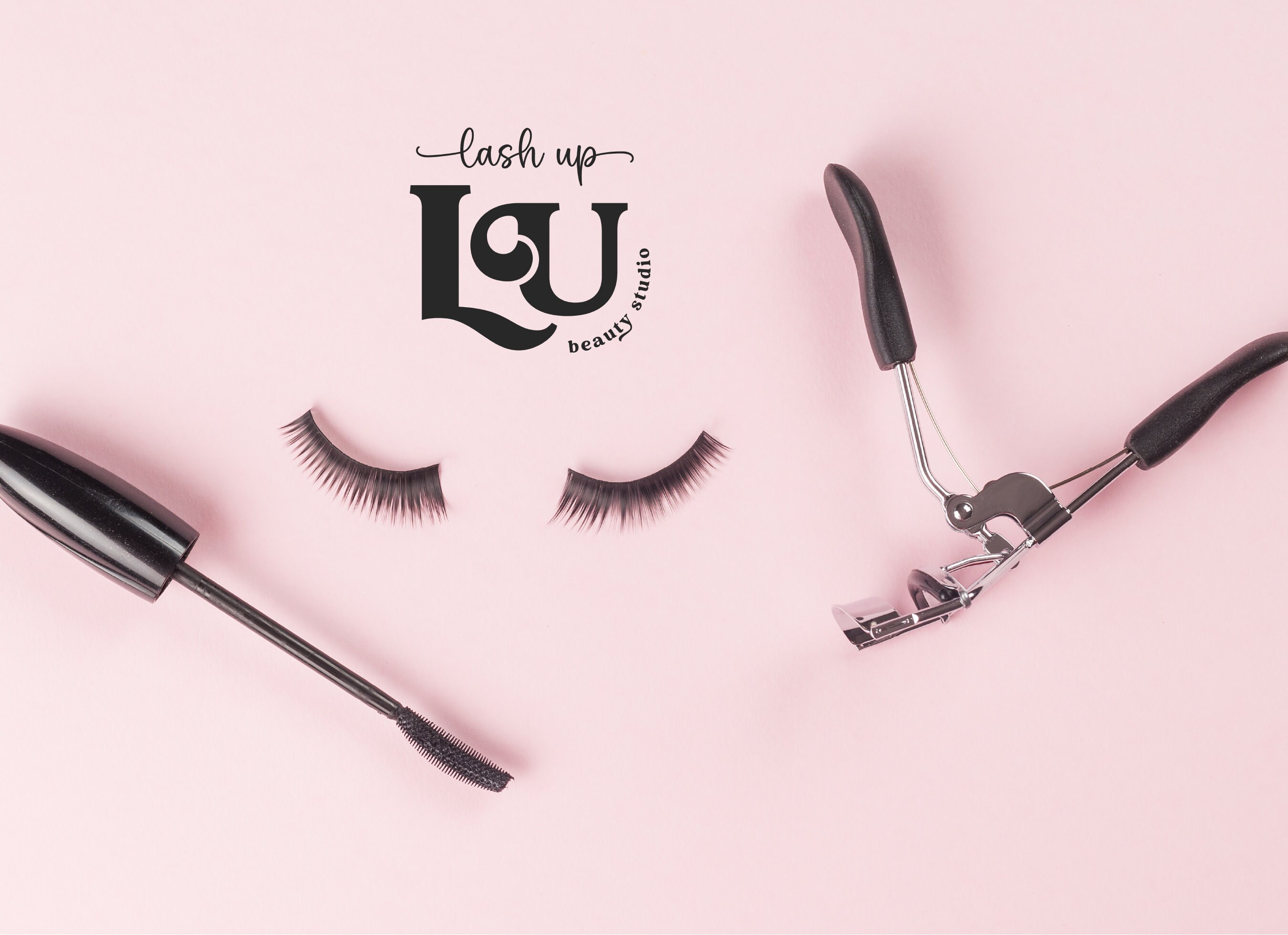 Editable Logo Design - DIY Eyelash Logo Design - Lash Logo Template ...