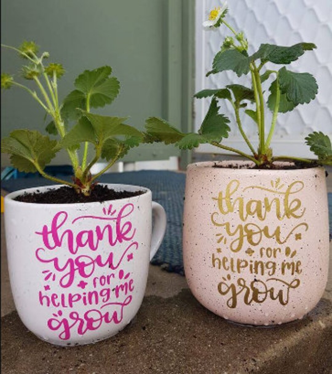 THANK YOU for Helping Me Grow Label | Thank You Label | Teacher ...