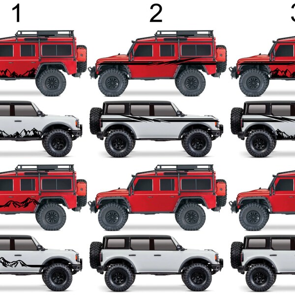 1/10 Scale Model Decals - Etsy