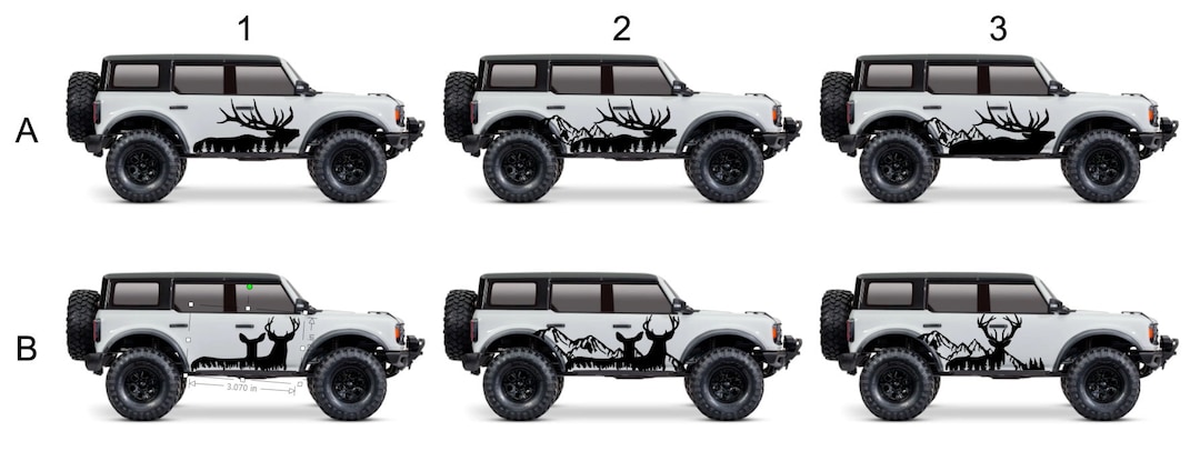 RC Car Side Animal Decals. Check Out Our Premium Vinyl Stickers ...