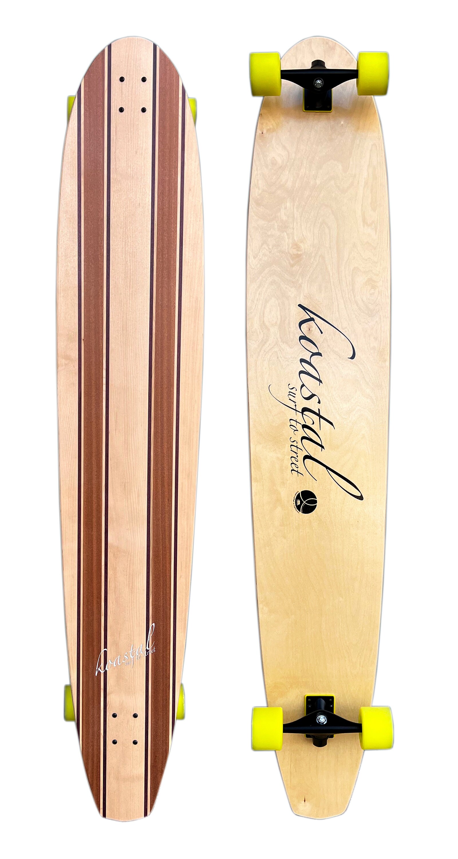 Koastal Drifter 60 Longboard Cruiser Skateboard Handcrafted in ...