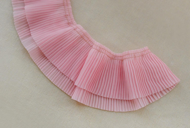Chiffon Pleated Ruffled Fabric Trim by the Yard Multi Colors - Etsy